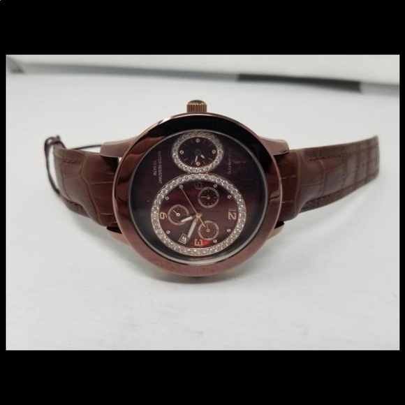 Johnny Dang | Accessories | Johnny Dang Signature Dial Brown Toned ...